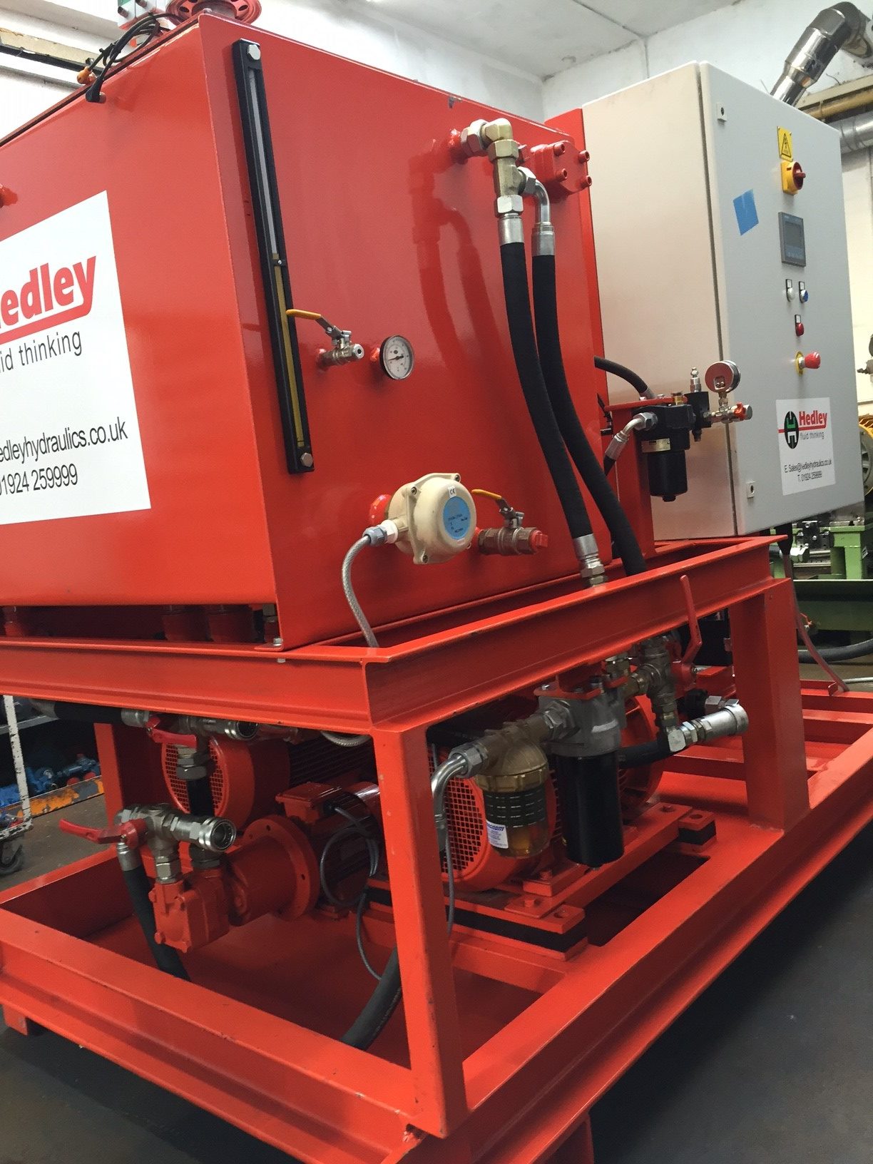 Flushing Rig Hire - Hedley Hydraulics